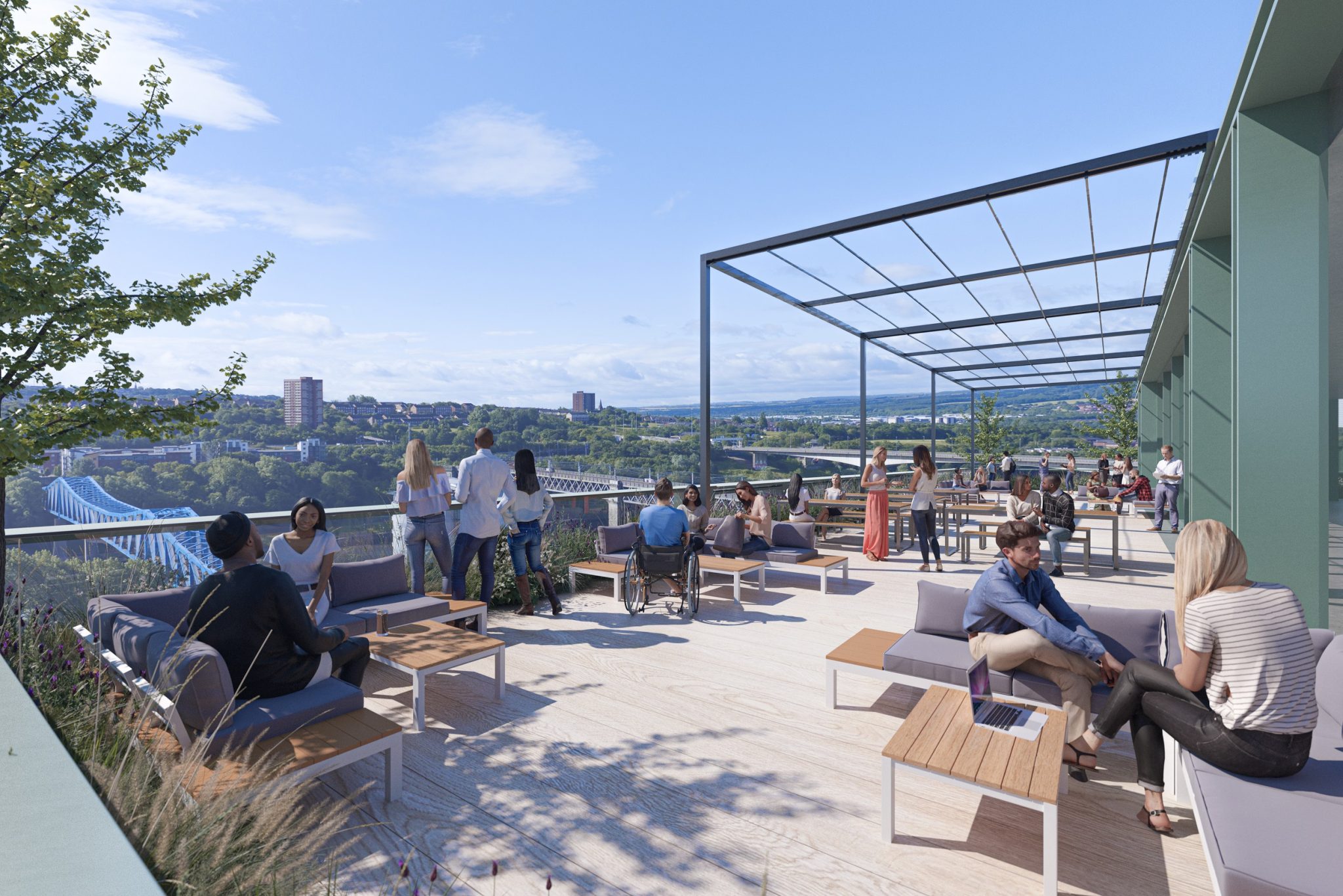 New name revealed for landmark office development in Newcastle city ...